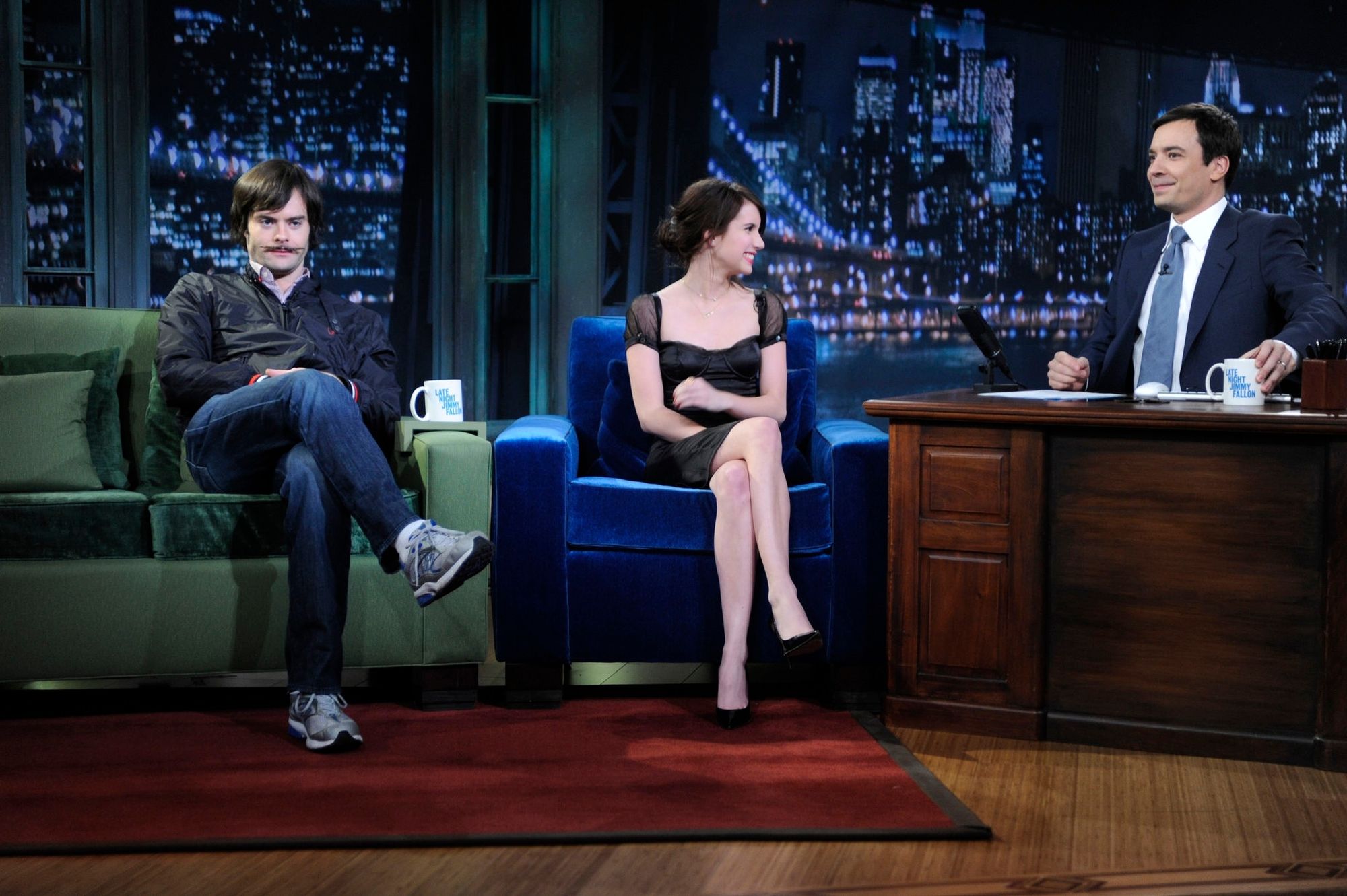 March 30: "Late Night with Jimmy Fallon" - emmarobertsorg001 - Emma ...